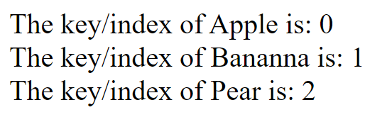 Php Find The Index Key Of A Foreach Loop 5664